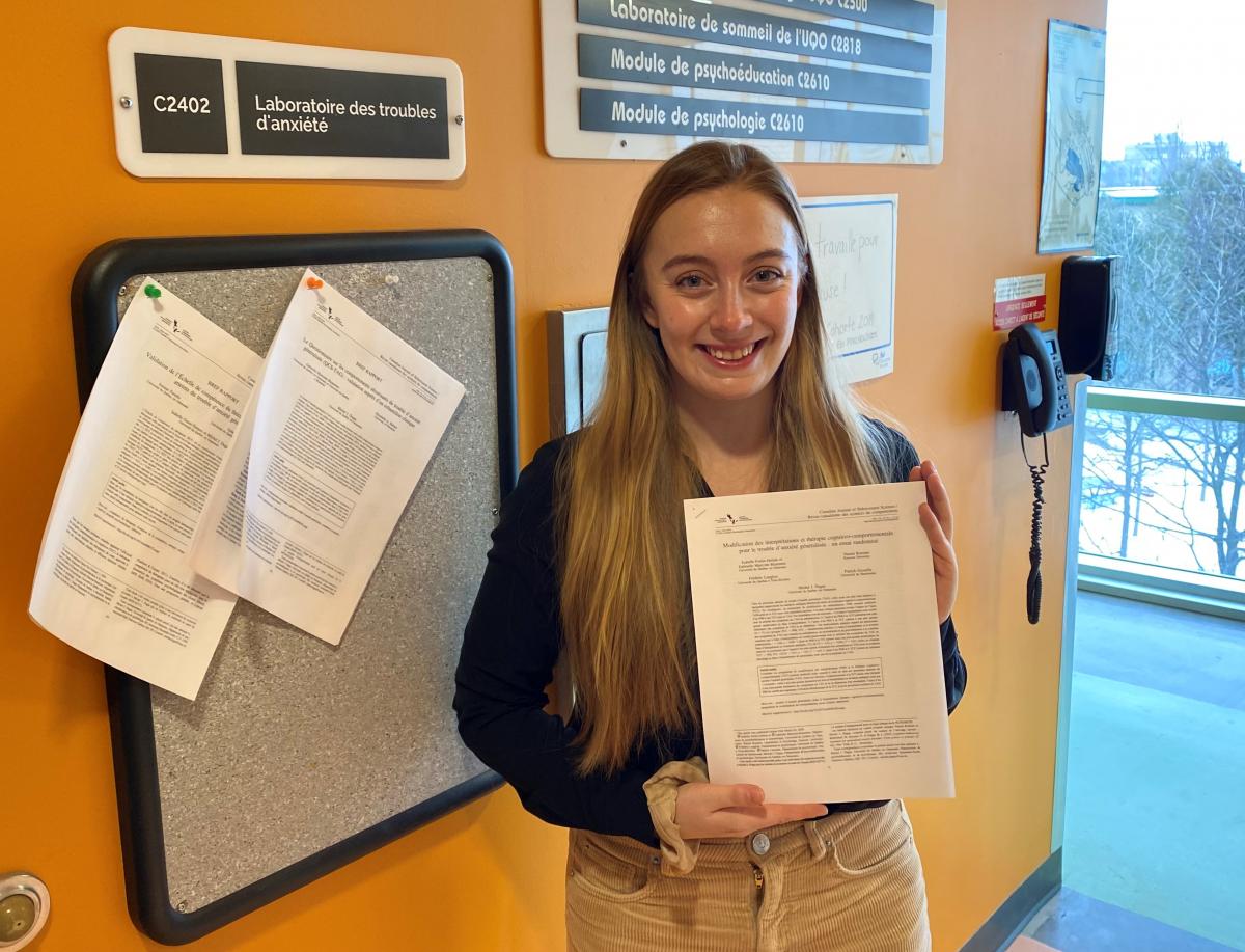 Trouble de l'anxiété: une étudiante au doctorat remporte le prix du ...