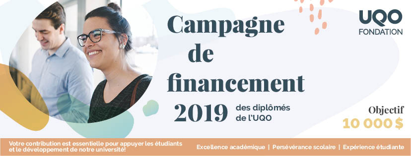 La Fondation de l'UQO lance sa campagne de financement 2019 | Université du Québec en Outaouais