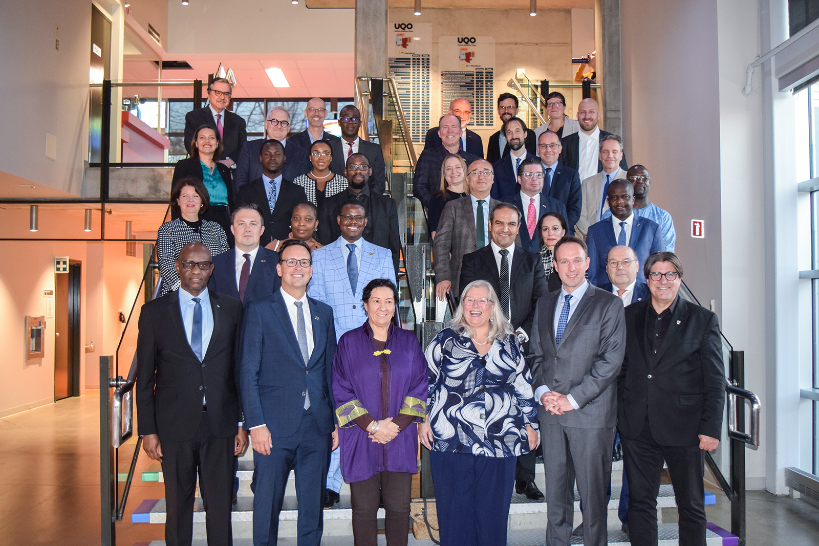 L’UQO accueille les chef.es d’établissement de l’UQ et les ambassadeurs ...