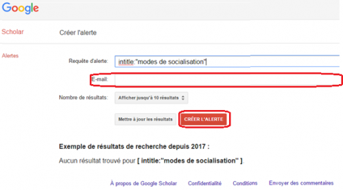 Guide d'utilisation : Google Scholar | UQO | Université du Québec en Outaouais
