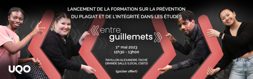 Invitation spéciale : Lancement de la Formation « Entre guillemets ...
